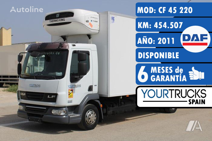 DAF CF 45.220 TK T-1000R – 12T - Aire kamion hladnjača