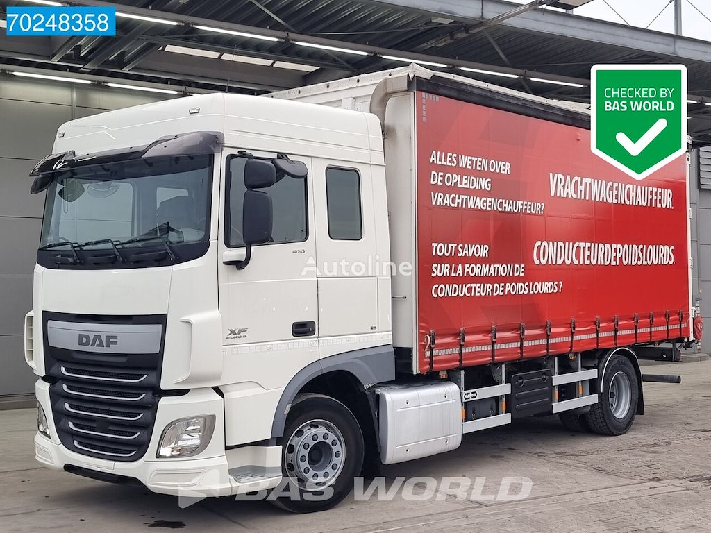 DAF XF 410 4X2 98.000 Original Kms! SC Manual Retarder ACC Euro 6 kamion sa klizna zavesa cerada