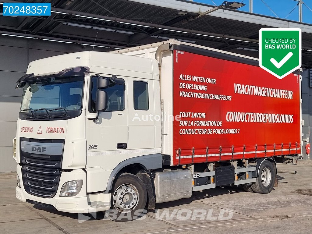 DAF XF 410 4X2 89.000 Original Kms! SC Manual Retarder ACC Euro 6 kamion sa klizna zavesa cerada