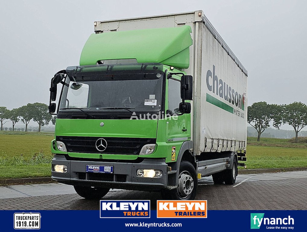 Mercedes-Benz ATEGO 1624 L dhollandia taillift kamion sa klizna zavesa cerada