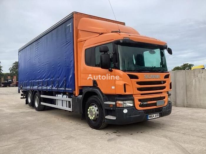 Scania P320 6x2 Rearlift Curtainsider kamion sa klizna zavesa cerada