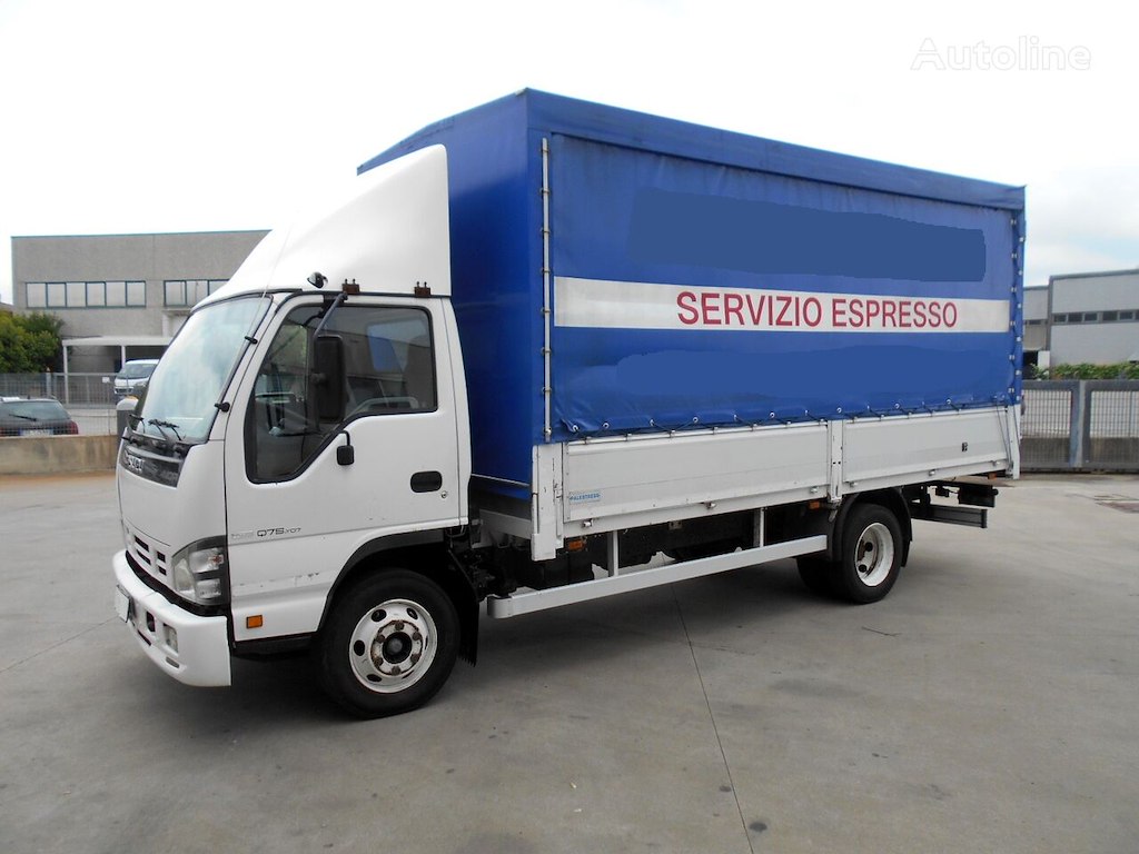 Isuzu NQR 75 kamion sa klizna zavesa cerada