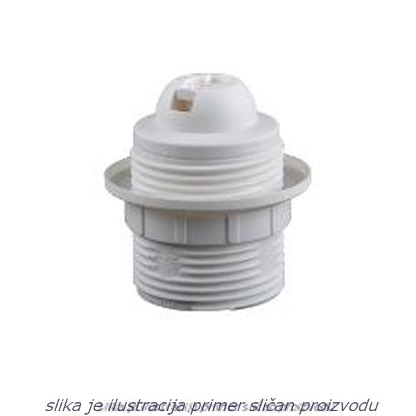 GRLO E27 12021.0 PLASTIČNO LUSTER BELO BEZVIJAČNO ZA NAVOJ M10X1 T180