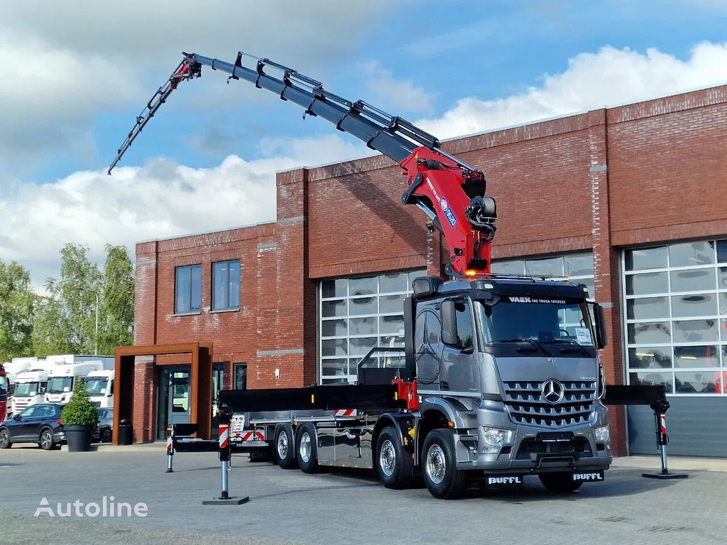 Novi Mercedes-Benz Arocs 3251 8x2*6 - NEW - HMF 9520-K RCS Crane + JIB FJ1400 + rem kamion platforma