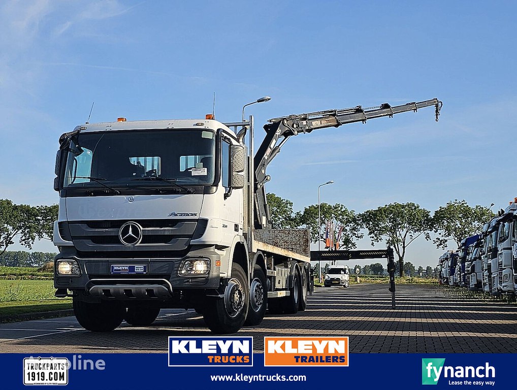 Mercedes-Benz ACTROS 3241 hiab 244-5 hipro kamion platforma