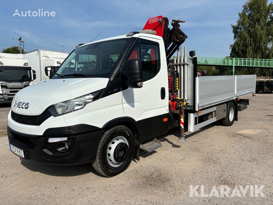 Prodaje se IVECO Daily 72C17 kamion s ravnom platformom na aukciji