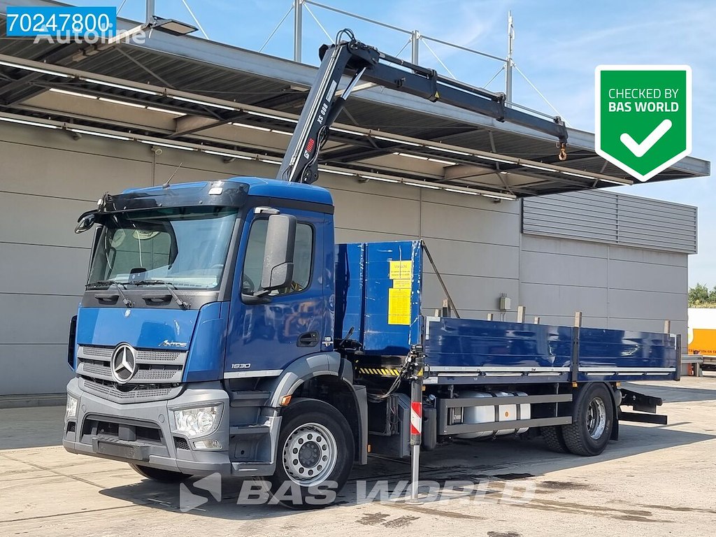 Mercedes-Benz Antos 1830 4X2 Hiab 088 B-2 Hiduo Kran Crane Remote Control Euro kamion s ravnom platformom