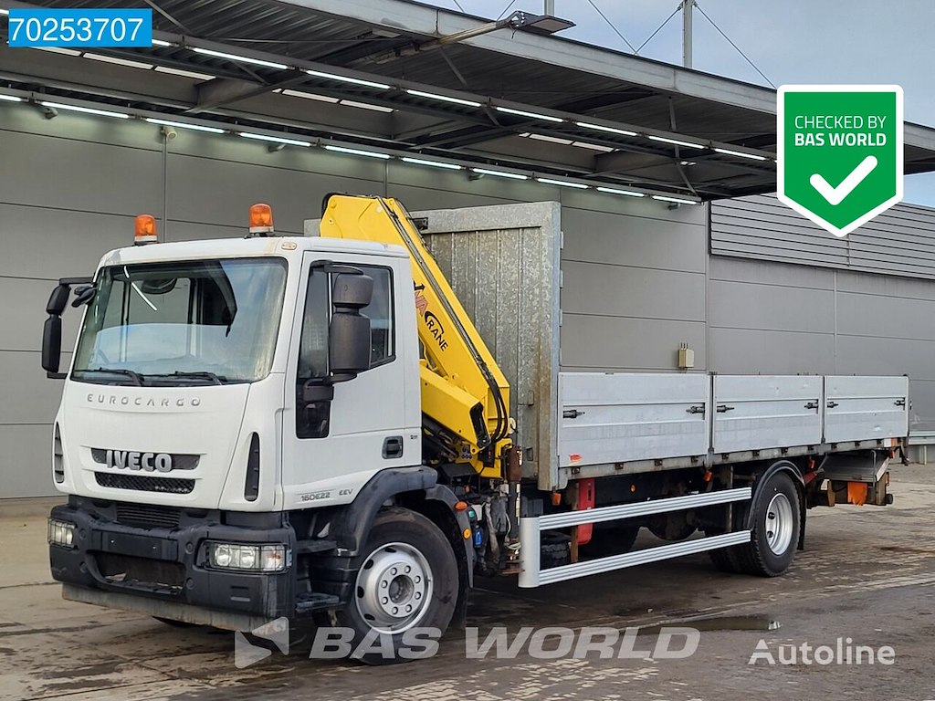 IVECO Eurocargo 160E220 4X2 Steelsuspension EEV kamion s ravnom platformom