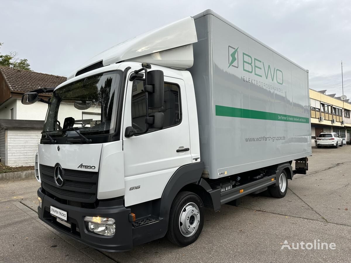 Mercedes-Benz Atego 816 L 5,2 m Koffer LBW neue Kupplung! kamion s ravnom platformom