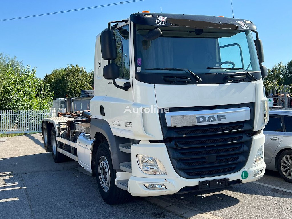 DAF 460 6x2 Abroll kipper Austrian truck kamion sa kukom za podizanje tereta