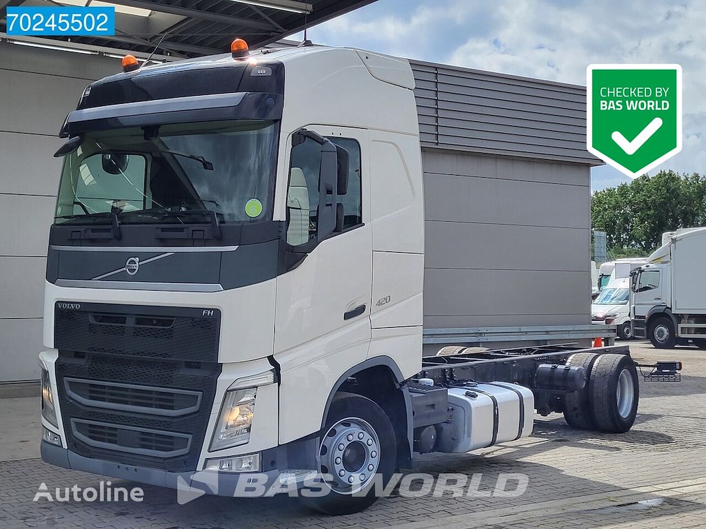 Volvo FH 420 4X2 Chassis 2x Tanks VEB+ Euro 6 kamion šasija