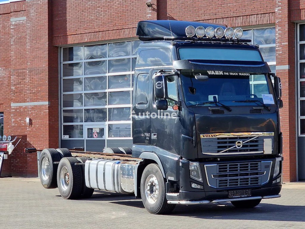 Volvo FH 16.750 Globetrotter 6x2 - Hub reduction - EEV - 4.60 WB - VEB kamion šasija