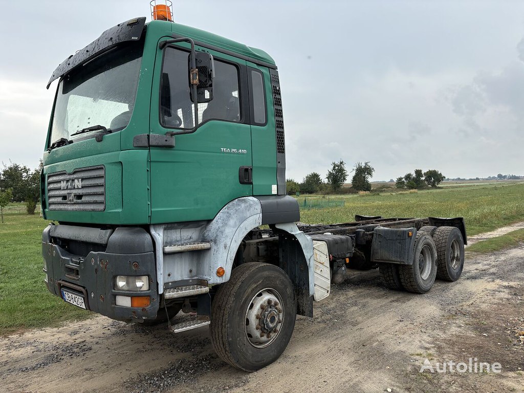 MAN TGA 26.410 6x6 kamion šasija