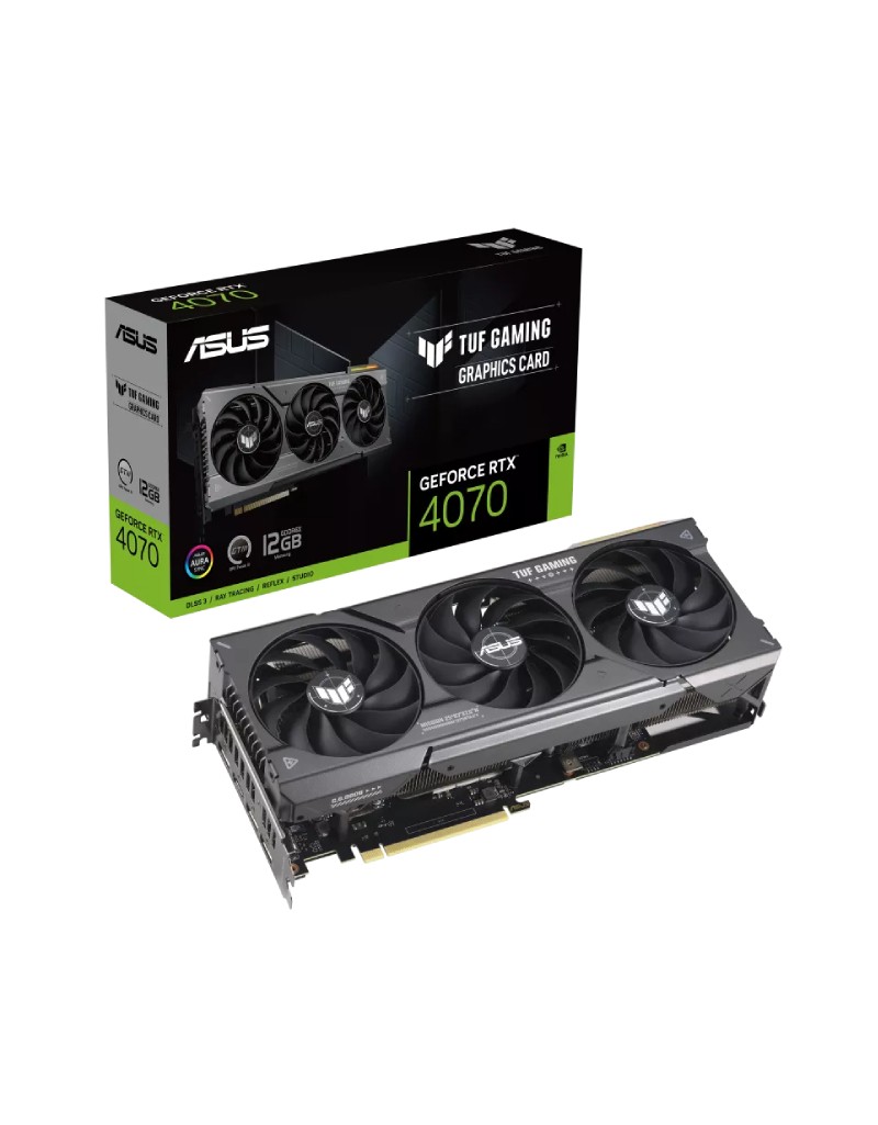 ASUS nVidia GeForce RTX 4070 12GB TUF-RTX4070-12G-GAMING