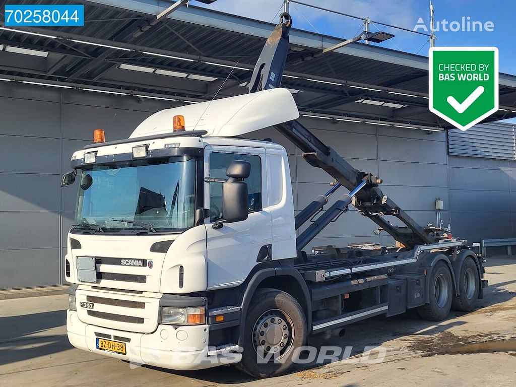 Scania P360 6X2 NL-Truck Liftachse 21Tons Hiab XR21Z61 Euro 5 kamion rol kiper