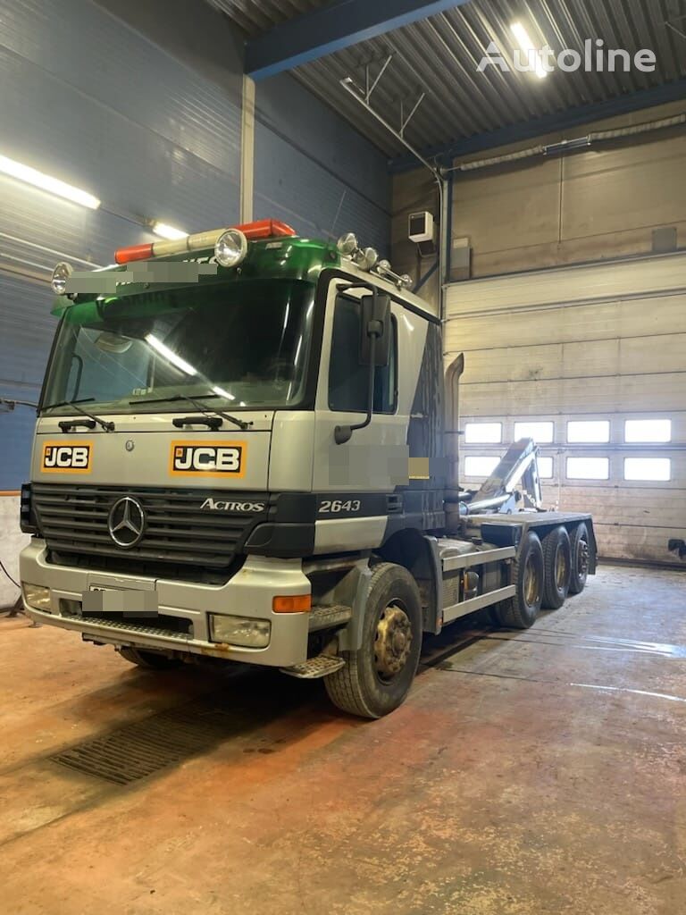 Mercedes-Benz Actros 2643 8x4 JOAB Hook kamion rol kiper