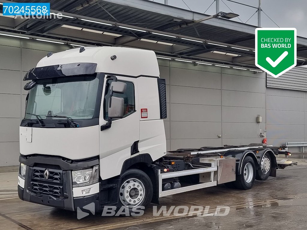 Renault T 460 6X2 Liftachse BDF Euro 6 vozilo za prevoz kontejnera