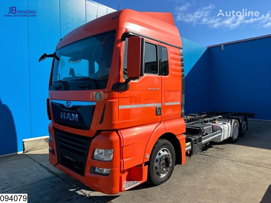 MAN TGX 24 420 EURO 6, Retarder, BDF vozilo za prevoz kontejnera