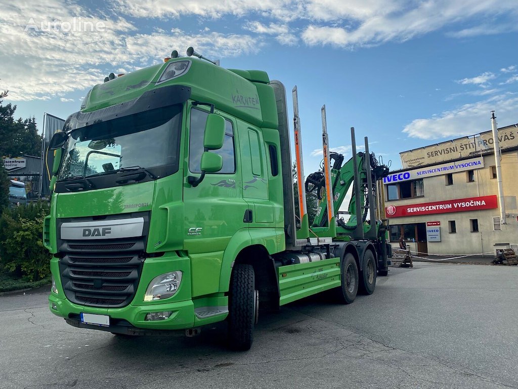 DAF CF 510 PS kamion za prevoz drva