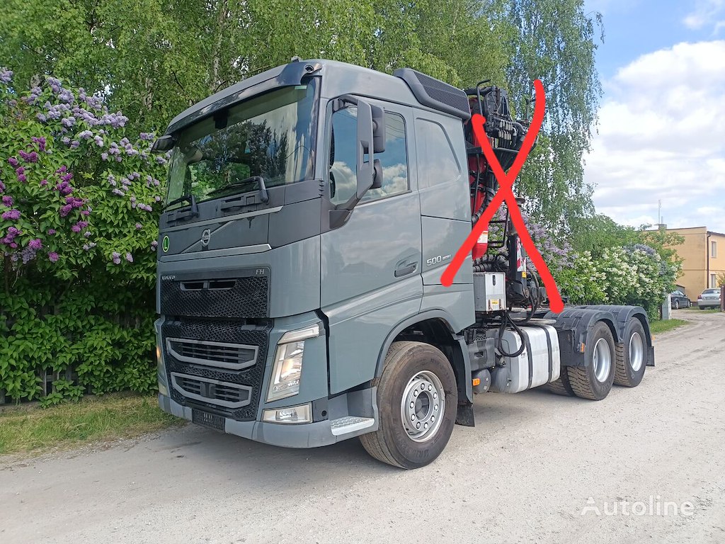 Volvo FH4 500 6x4 + Loglift kamion za prevoz drva