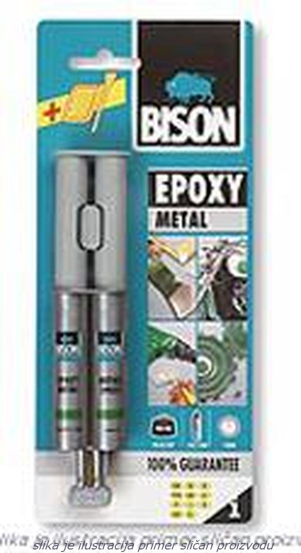 BISON EPOXY METAL 24ML TEČNI METAL 153100