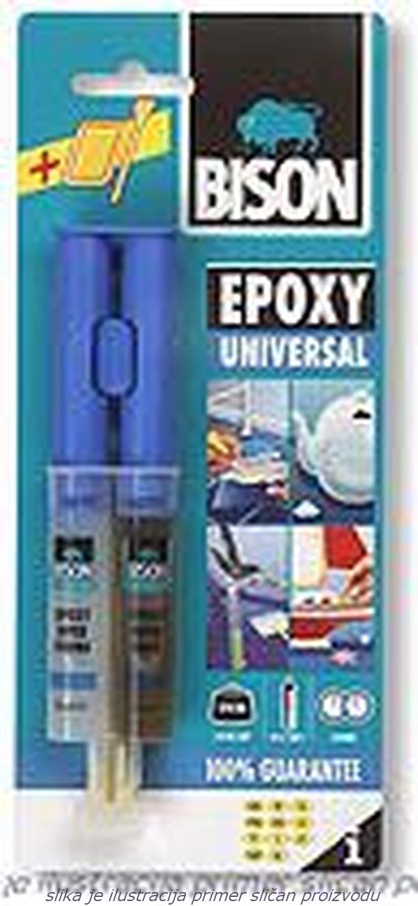 BISON EPOXY UNIVERSAL 24ML DVOKOM PONENTNI 852348