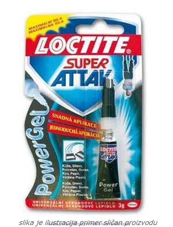 LOCTITE SUPER BOND 2GR GEL POWER FLEX SNAŽNO LEPI NE CURI OTPORAN NA