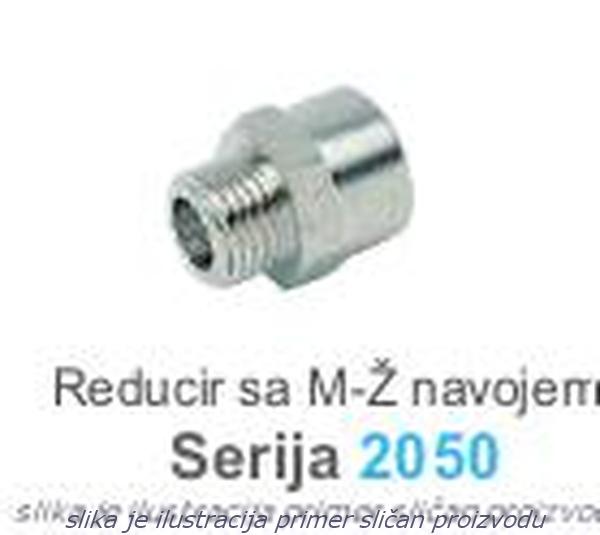 Reducir m18"-f14" 02051 s10h104 pneumatski veći navoj je ženski pneu