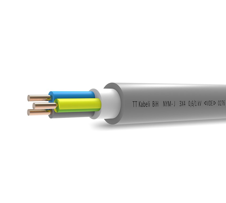 KABL PP-Y ((N)YM-J/AT-N05VV-U) 3X1.5mm2 TT (pak 100m)