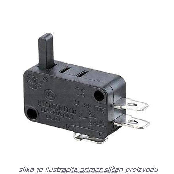 Mikro prekidač xv-kw7-03-g06 1617204g spdt 1on-1on 250vac 16a ip40 2