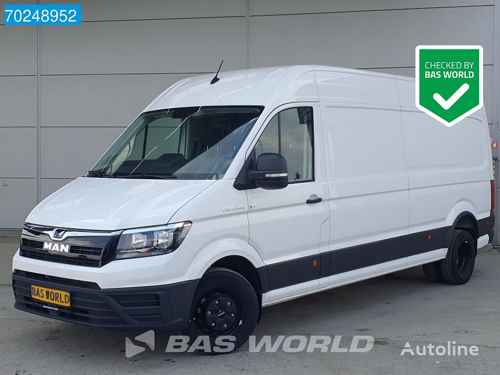 MAN TG 5.160 Automaat Dubbellucht L4H3 3.5t trekhaak Airco Cruise Ca laki furgon