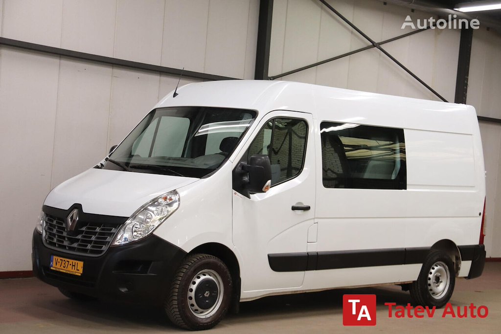 Renault Master T35 2.3 dCi L2H2 DUBBEL CABINE TREKHAAK minibus furgon