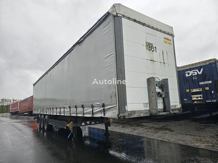 Humbaur HSA 2006 | 3 axle curtainsider | Saf disc| apk/tuv 15-05-2024 poluprikolica sa kliznom ceradom