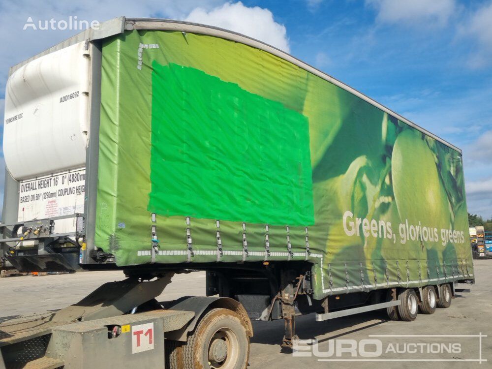 Prodaje se Cartwright 2016 Cartwright Tri Axle 13.6m Double Deck Curtainsider Trailer poluprikolicu sa kliznom ceradom na aukciji