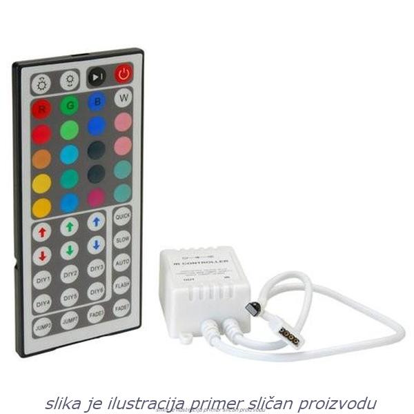 LED KONTROLER 6986 FS-IR44B BEŽIČNI 5-10M 44TASTERA DC12V-72W 24V-144W