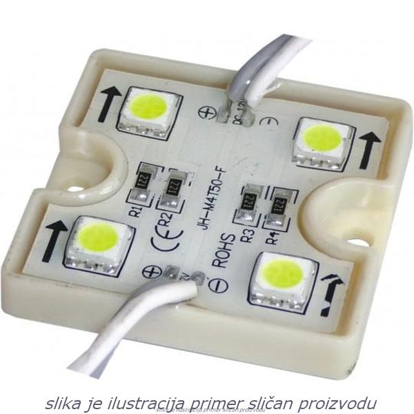 Led Modul M-P5050 4xled 1.44w 6500k Ip65 36x36mm Set 20112v Dc 701