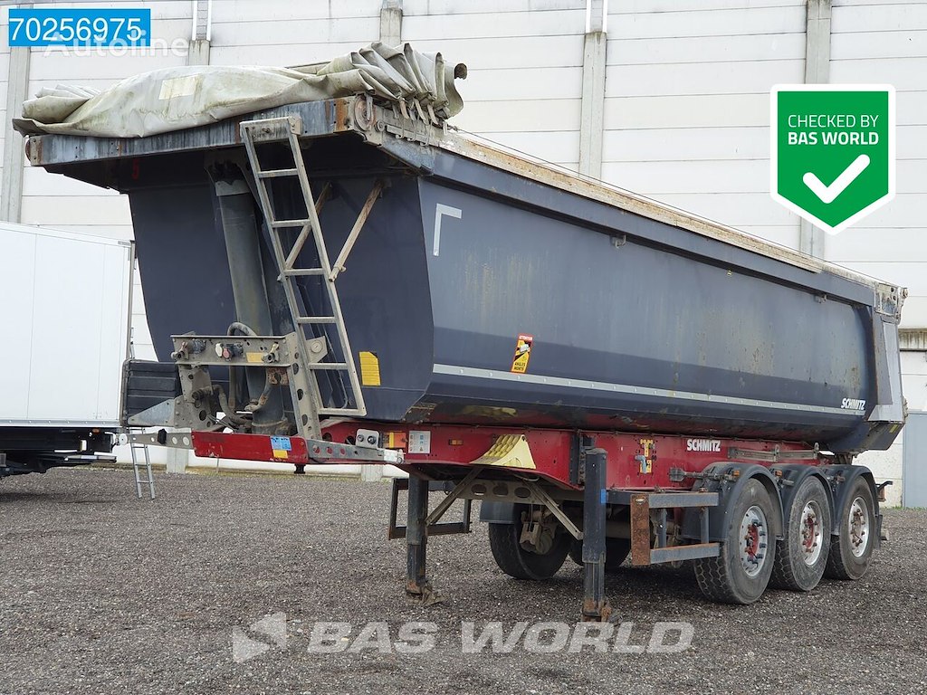 Schmitz Cargobull SGF*S3 3 axles 31m3 Liftachse poluprikolica kipera