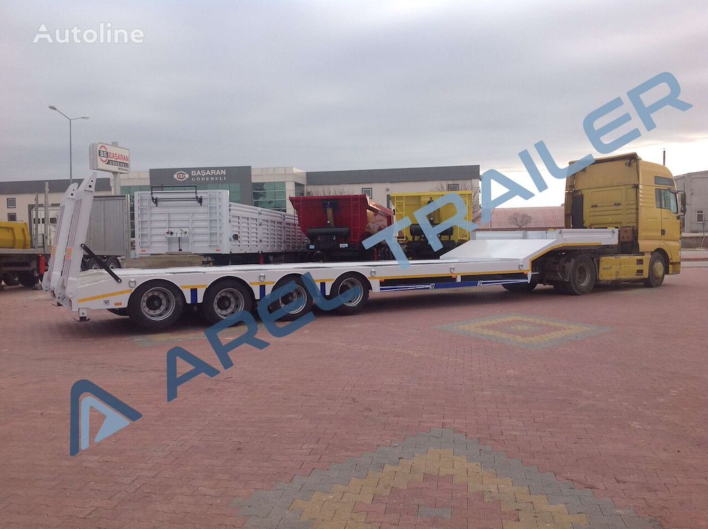 Nova Arel Trailer 4 AXLE LOWBED SEMI TRAILER CUSTOMIZE poluprikolica sa niskom platformom