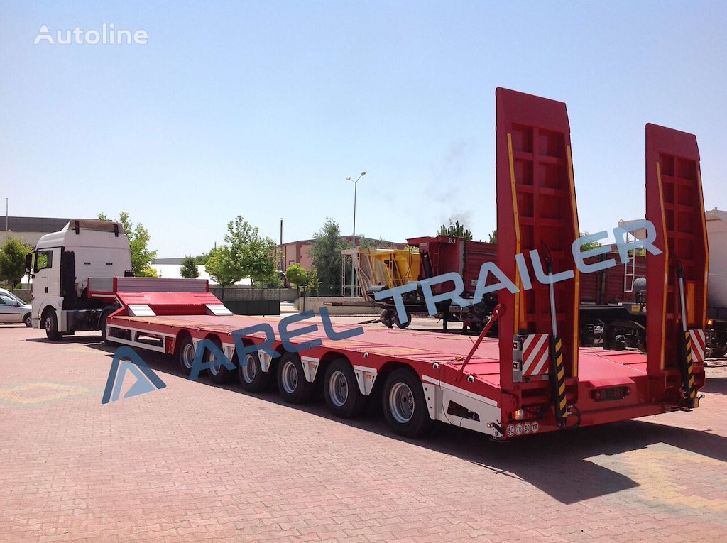 Nova Arel Trailer 2-3-4-5-6-8 AXLE LOWBED SEMI TRAILER CUSTOMIZE poluprikolica sa niskom platformom