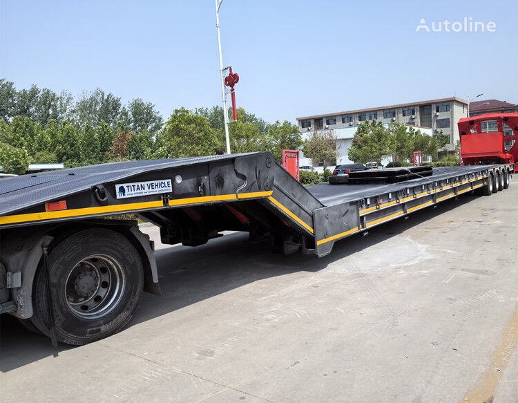 Nova XL Specialized Hydraulic Folding Gooseneck Trailer for Sale poluprikolica sa niskom platformom