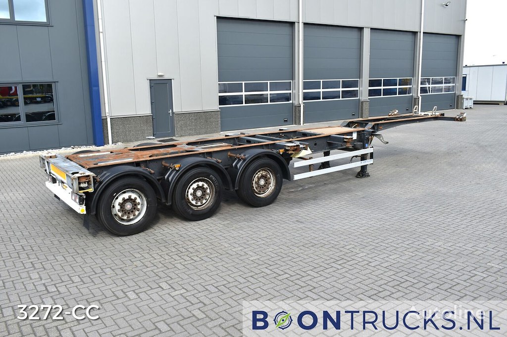 Schmitz Cargobull SCF 24 | 2x20-40ft HC * LIFT AXLE * SAF / DISC * NL TRAILER * AP poluprikolica za prevoz kontejnera