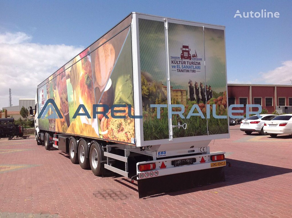 Nova Arel Trailer MOBILE EVENT SHOWROOM ROADSHOW SEMI TRAILER CUSTOMIZE furgon poluprikolica