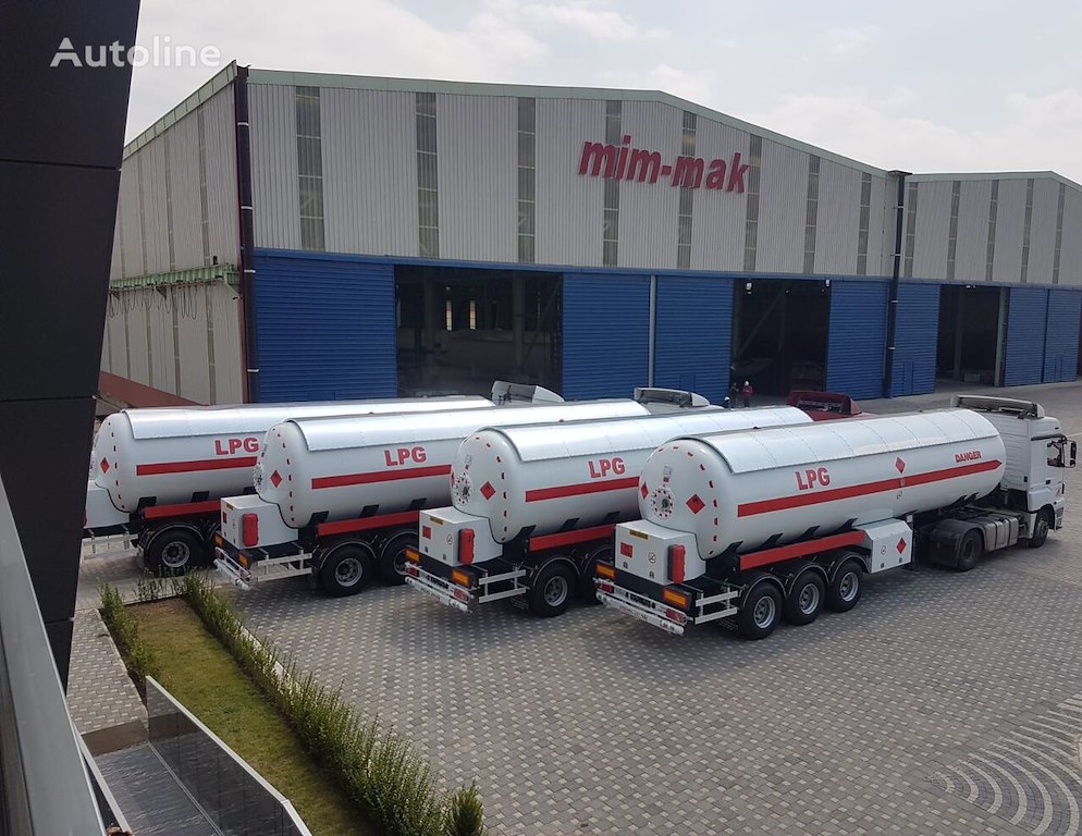 Nova Mim-Mak LPG TRANSPORT TANK 3 DİNGİL ELİPTİK BOMBE cisterna za gas