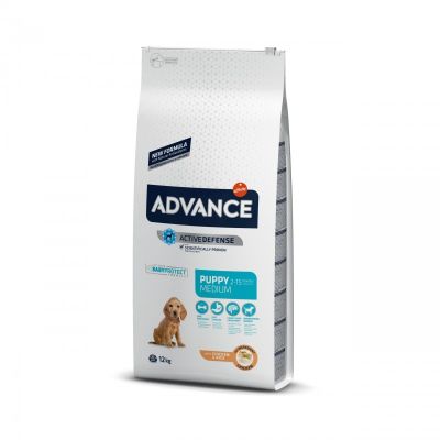 Advance Dog Puppy Medium Protect Piletina & Pirinač 12kg