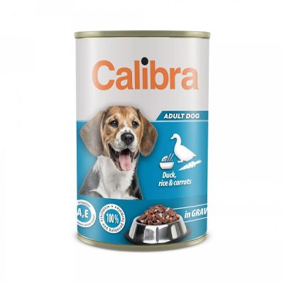 Calibra Dog Premium Konzerva Pačetina, Pirinač & Šargarepa u Sosu 1240g