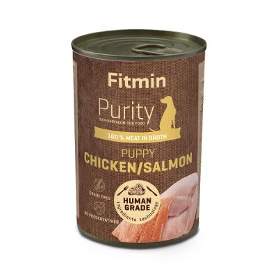 Fitmin Dog Purity Konzerva Puppy Losos i Piletina 400g