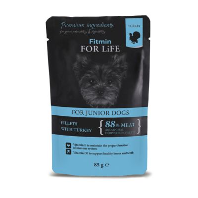 Fitmin For Life Dog Puppy Kesica Ćuretina 85g