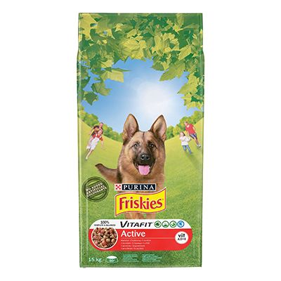 Friskies Dog Active Govedina 15kg