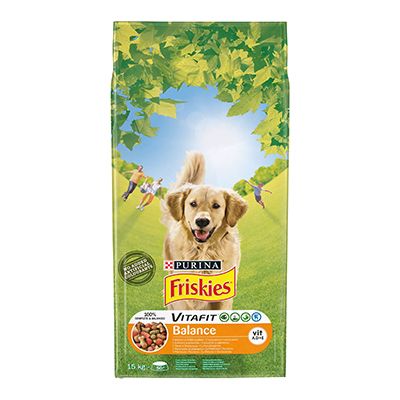 Friskies Dog Balance Piletina i Povrće 15kg