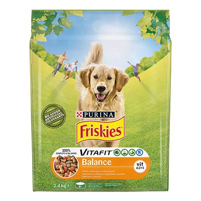 Friskies Dog Balance Piletina i Povrće 2,4kg